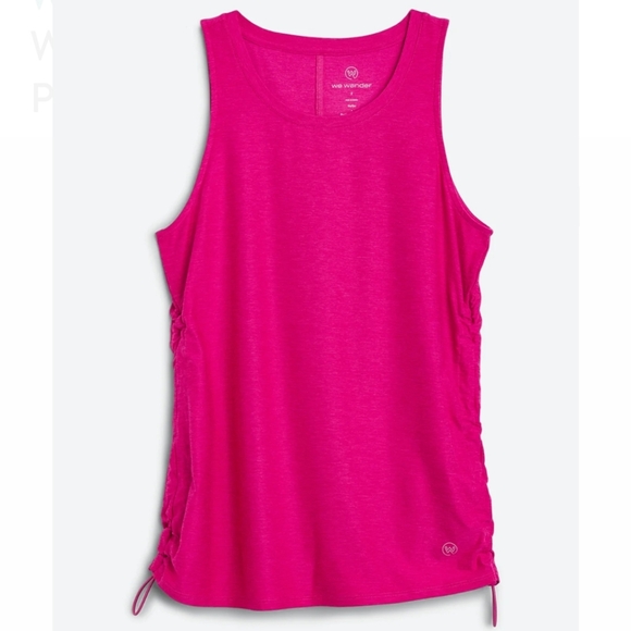 We Wander | Tops | We Wander Shay Side Cinched Performance Tank | Poshmark
